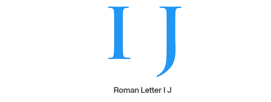 Alphabet Tree - The Letters I and J | Myfonts