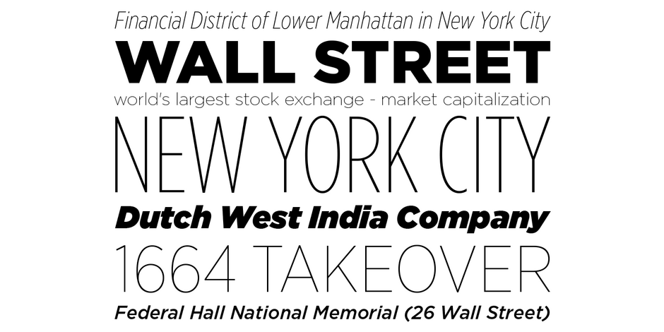 Gotham Font Field Guide | MyFonts
